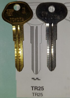 Toyota, TR25, TO2, T81A, Vintage Key Blank. | eBay