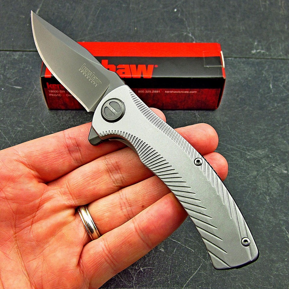 Kershaw Seguin Speedsafe Assisted Opening 8Cr13MoV Blade Folding Pocket ...