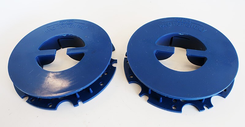 (2) PAD RETAINERS FOR VARIOUS TENNANT FLOOR SCRUBBERS REPL 32506 ...