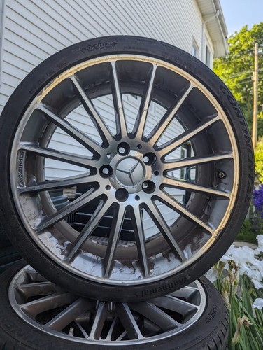 MERCEDES C-CLASS 2015-2019 19" OEM AMG WHEEL RIM & TIRE | eBay