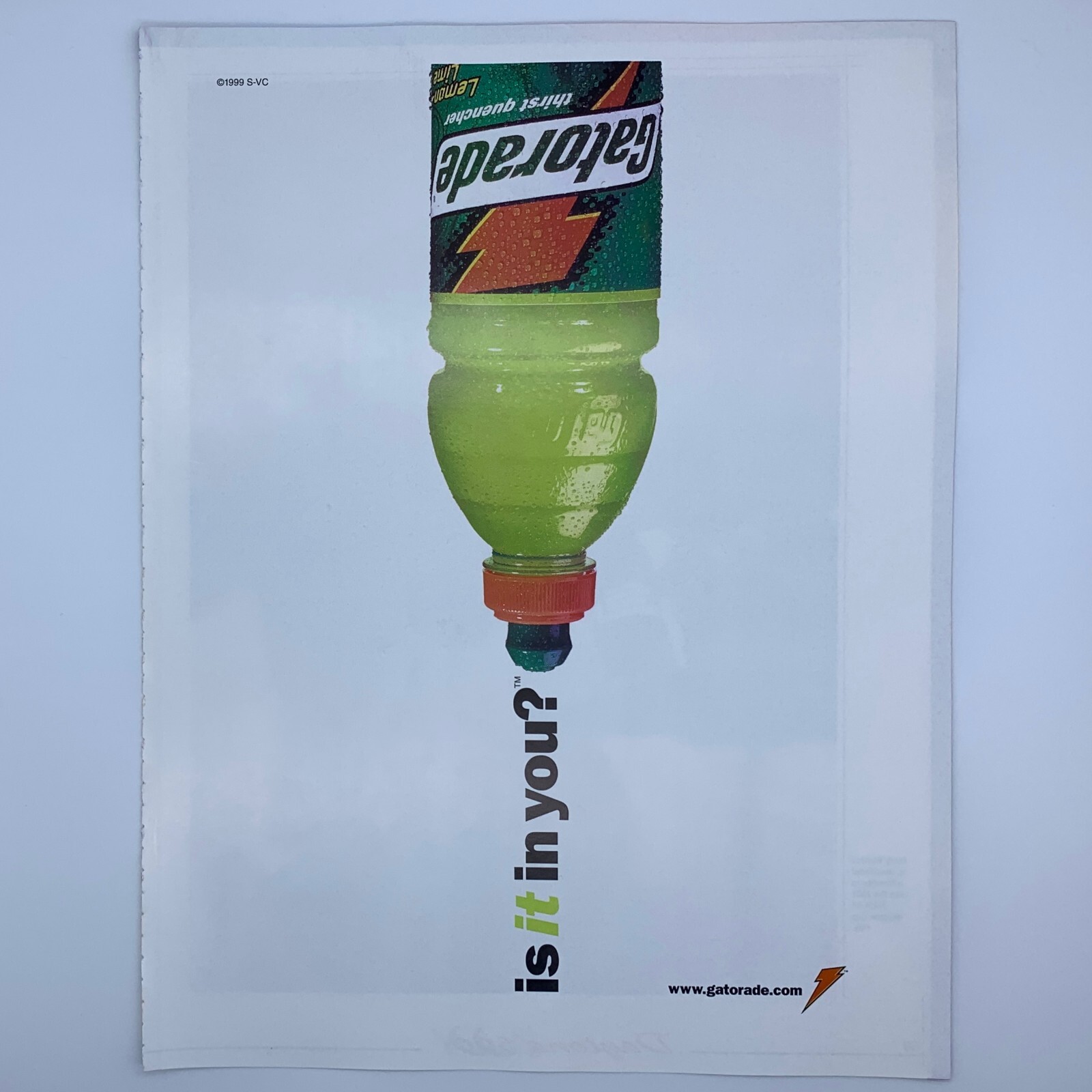 Gatorade Is It In You