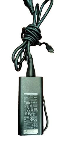 Dell Laptop Charger 65W Watt USB Type C AC Power Adapter LA65NM190 ...