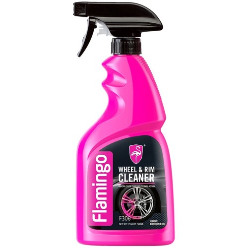 Flamingo Wheel & Rim Cleaner Colour Changing 500ml Alloy Mag Chrome ...