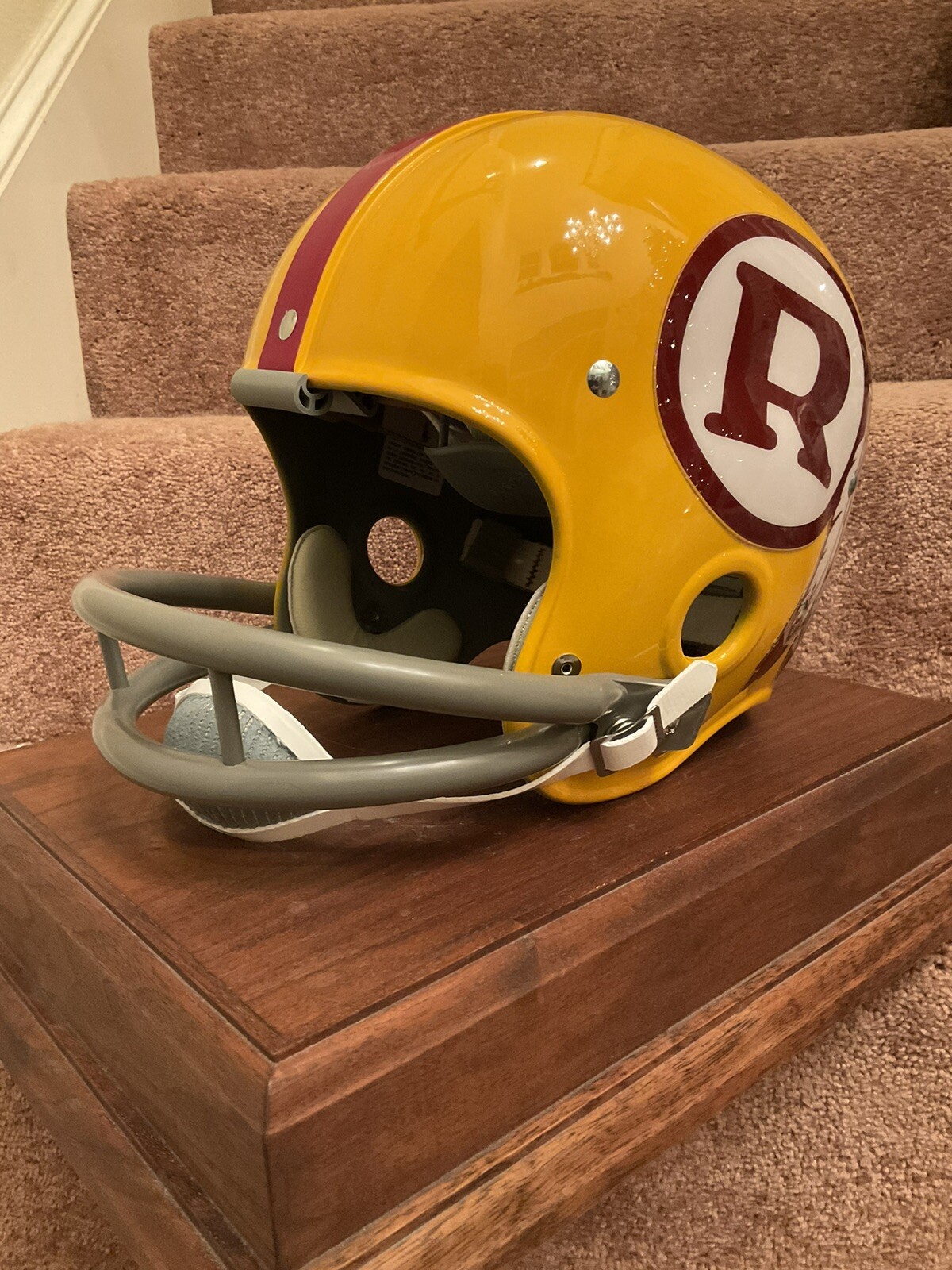 RK2 Style Football Helmet 1971 Washington Redskins Sonny Jurgensen ...