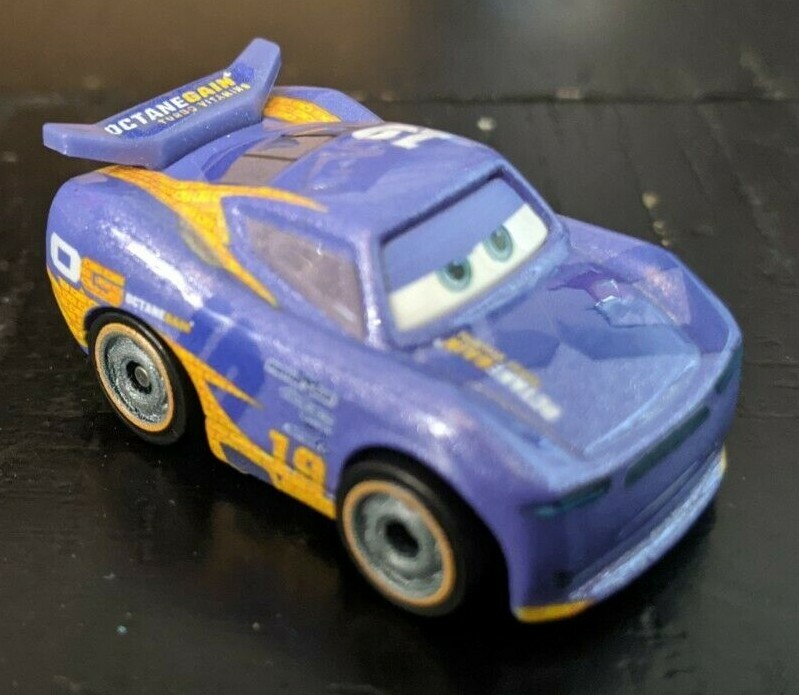DISNEY PIXAR CARS DIE-CAST MINI RACERS ~ DANNY SWERVEZ ~ NEW LOOSE | eBay