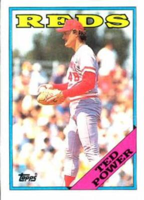 1988 Topps #236 Ted Power Reds | eBay