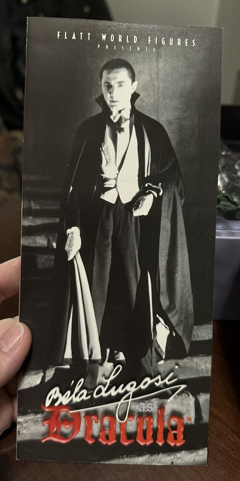 Bela Lugosi as Dracula Fully Poseable 1:9.5 Scale Character Figure ...