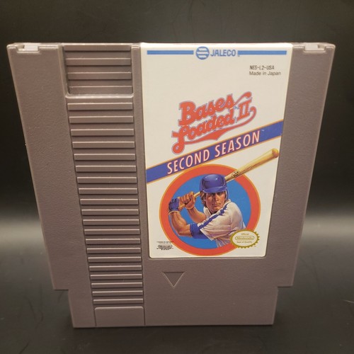 BASES LOADED II Second Season NINTENDO ORIGINAL AUTHENTIC GAME NES ...
