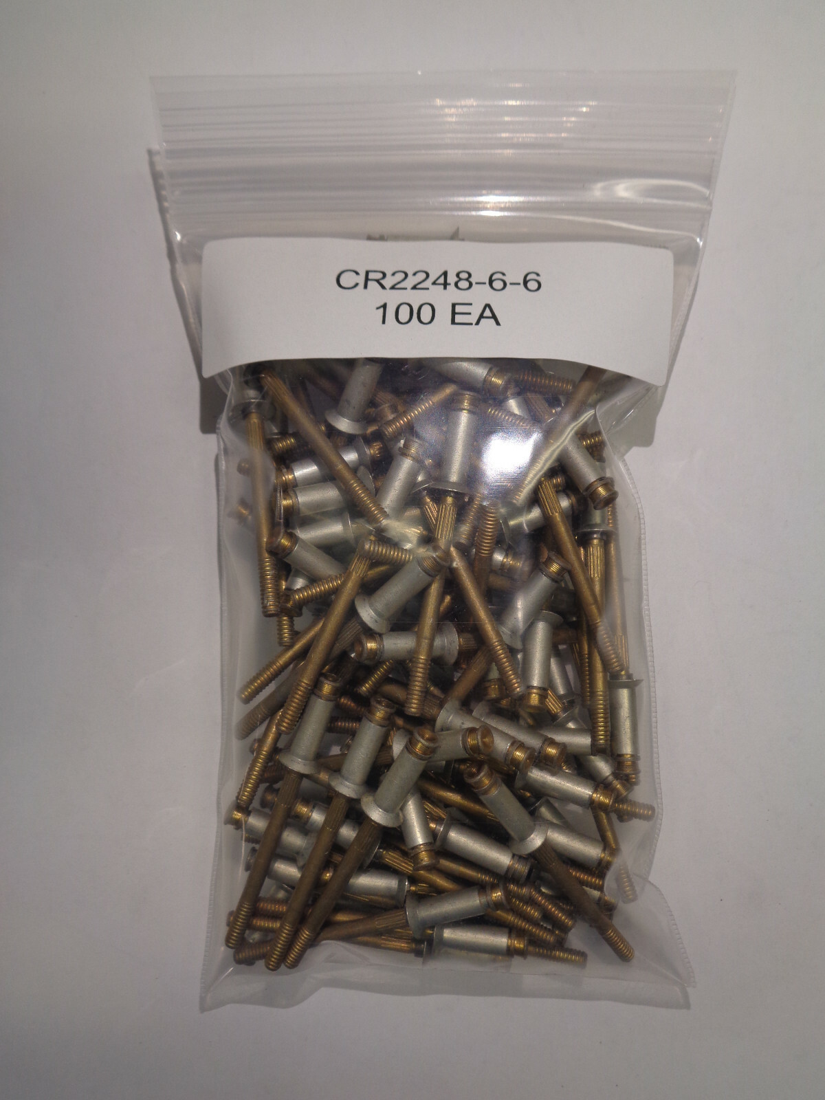 CHERRY RIVETS CR2248-6-6 SA NAS1739B6-6 SET OF 100 EACH NEW (LAST ONES ...