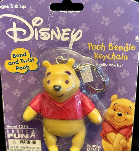Disney Winnie the Pooh Pose-able Bendable Keychain PVC - New | eBay