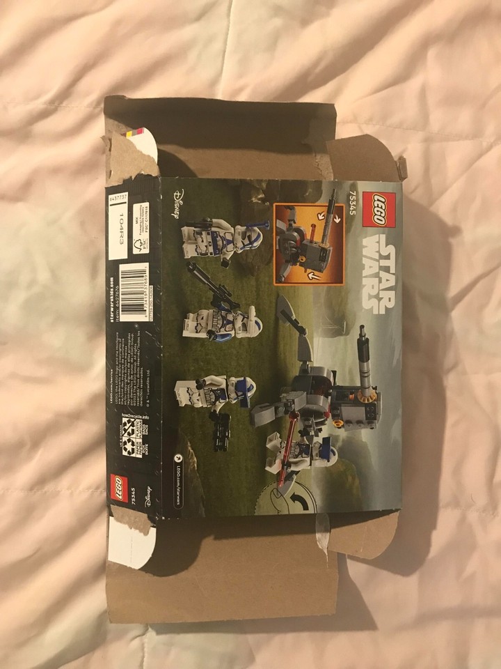 Lego Star Wars EMPTY box lot (5 boxes, 75337, 75334, 75302, 75372 ...