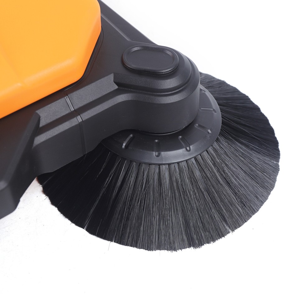 26" Handpush Sweeper Industrial Walk-behind Floor Board Sweeping ...