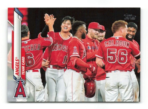 2020 Topps Angels TC #19 Los Angeles Angels Baseball Card | eBay