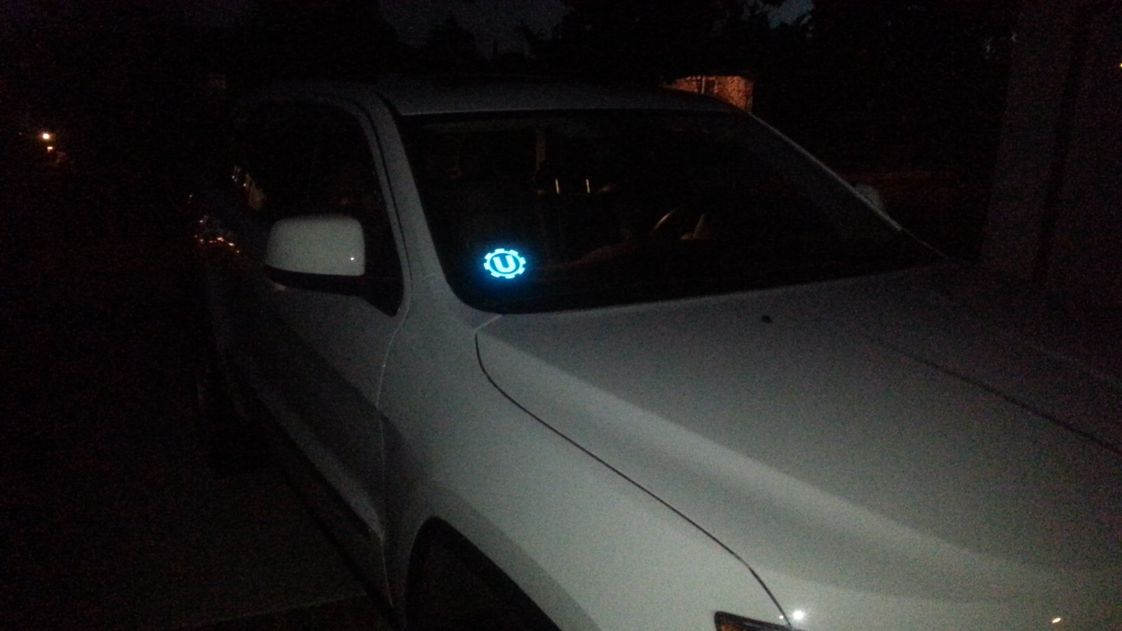 Personal EL car sign, Light Up, Glowing, illuminated, led Sign. Your ...