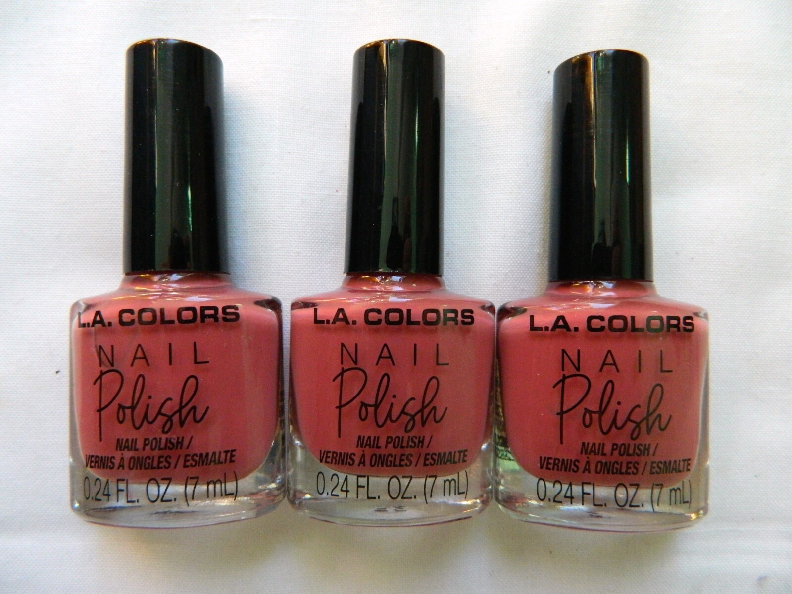 Lot of 3 L.A. Colors Nail Polish 0.24 fl oz Each | eBay