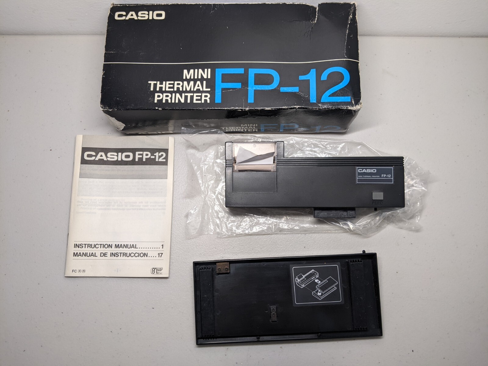 Casio FP-12 Mini Thermal Printer | eBay