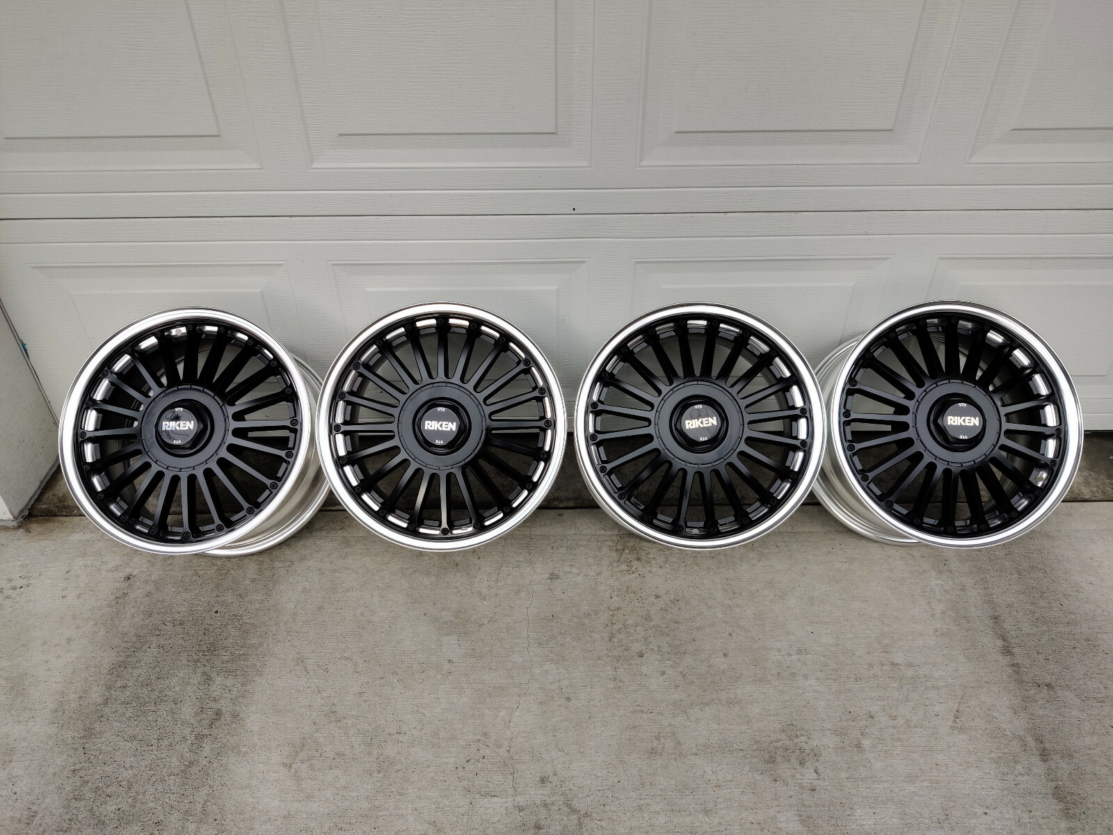 1988 Riken VTX 16x8 5x120 X4 Wheels | 79.5mm Hub Bore | Aluminum ...