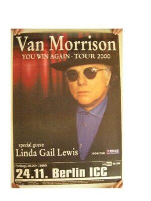 Van Morrison Concert Tour Poster 2000 | eBay