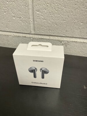 SAMSUNG SM-R530 Galaxy Buds 3 Bluetooth Earbuds Silver Grey SEALED NEW ...