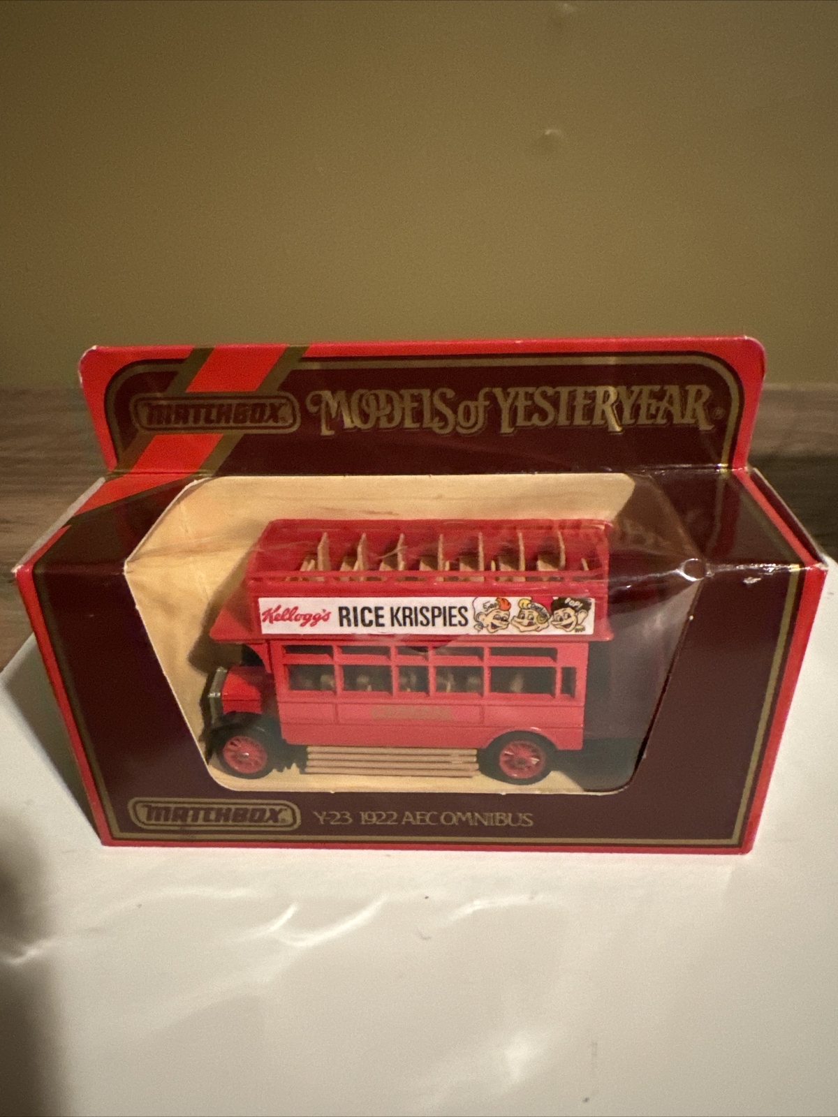 2- Matchbox Models Of Yesteryear Kellogg’s Rice Krispies & RAC 1922 ...