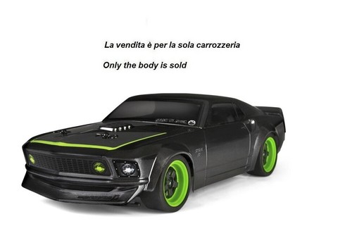HPI 113081 Carrosserie Ford MUSTANG 1969 Breveté 140mm HPI Racing Micro ...