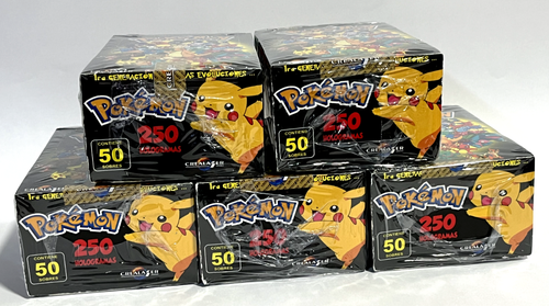5 BOXES - 2024 BOX POKEMON Last Evolutions Limited Edition **Full Holo ...