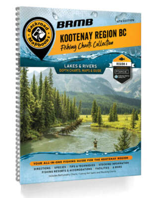Kootenay Region BC Fishing Map Book | eBay