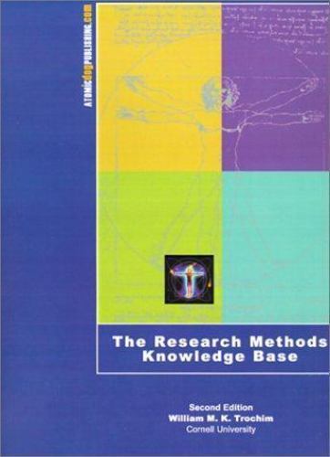 The Research Methods Knowledge Base 9780970138590| eBay