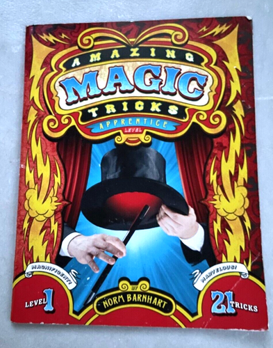 Magic Trick Magician Book How To Perform Career Job Mystic Show Friends ...
