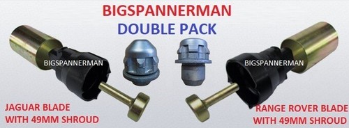 Dynomec blade x 1 Range Rover AND 1 x Jaguar - Locking Wheel Nut ...