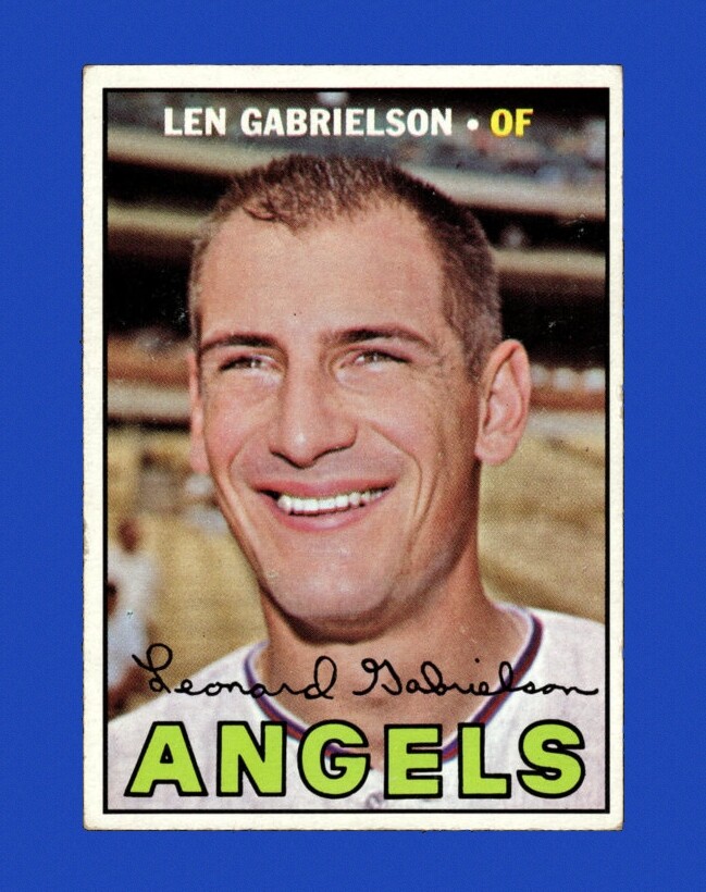 1967 Topps Set-Break #469 Len Gabrielson EX-EXMINT *GMCARDS* | eBay