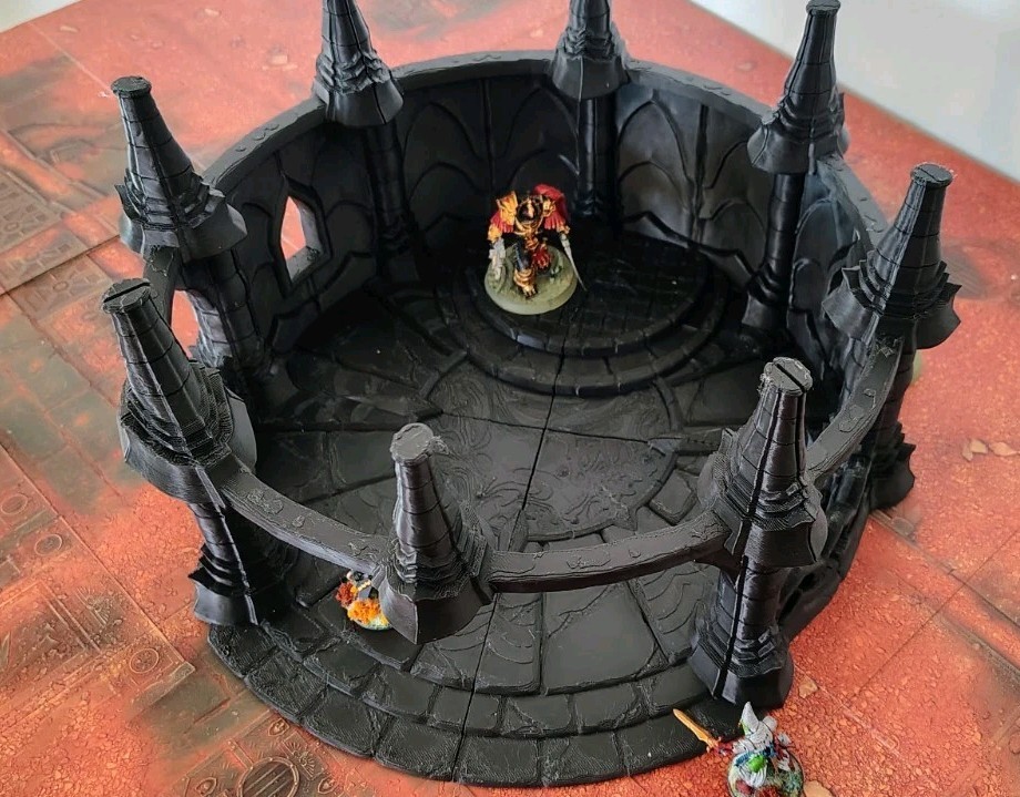 Chaos Alter Wargaming Sci-fi Terrain 32mm Perfect For Warhammer 40k ...