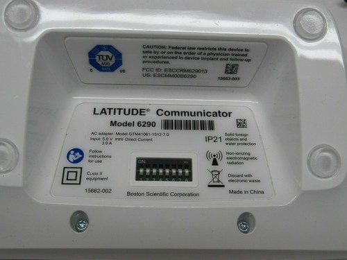 Latitude Boston Scientific Communicator With Power Supply Model 6290 | eBay