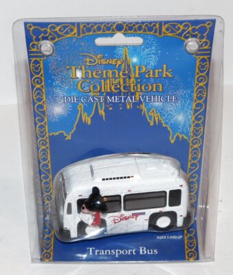 Disney Theme Park Collection Mickey Goofy Vehicle Transport Bus diecast ...