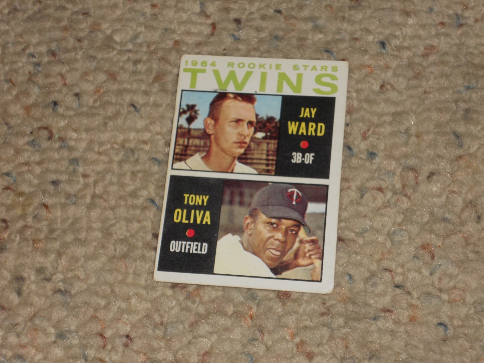 1964 TONY OLIVA Rookie RC Topps Baseball Card #116 - Minnesota Twins ...
