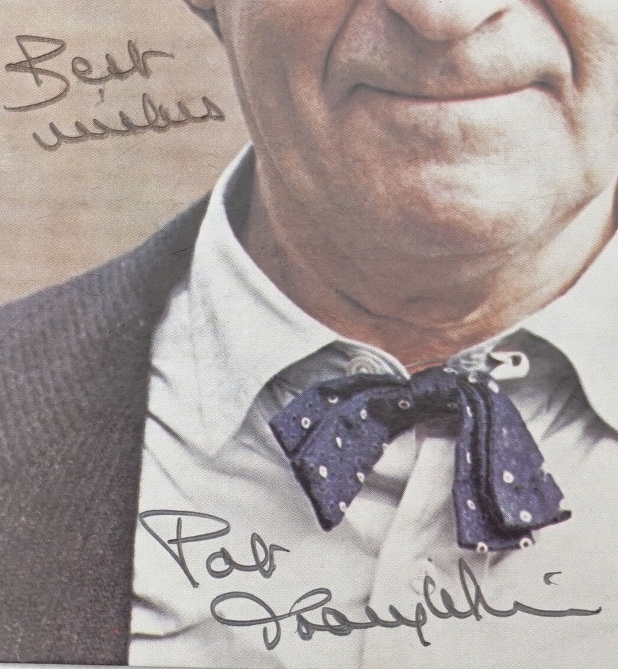 RARE SECOND DR WHO PATRICK TROUGHTON AUTOGRAPH | eBay UK