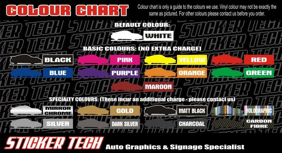 ROTARY SIDE STRIPE STICKER DECAL KIT TO SUIT MAZDA R100 RX2 RX3 RX4 RX7 ...