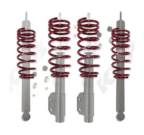 KYB 4 STRUTS SHOCKS & VOGTLAND GERMAN LOWERING SPRINGS for MUSTANG FOX ...