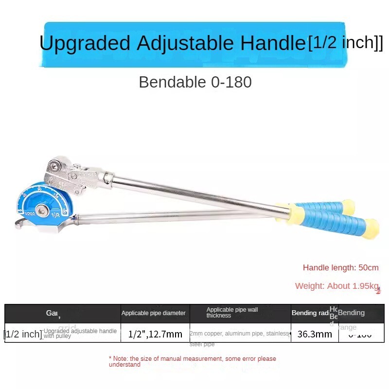 8-22mm Manual Pipe Bender Multifunction Stainless Steel Copper Tube ...