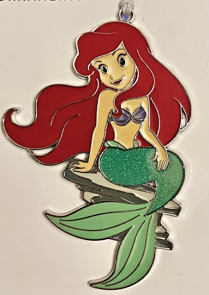 NEW -from HALLMARK -DISNEY'S ARIEL, The Little Mermaid enameled metal ...