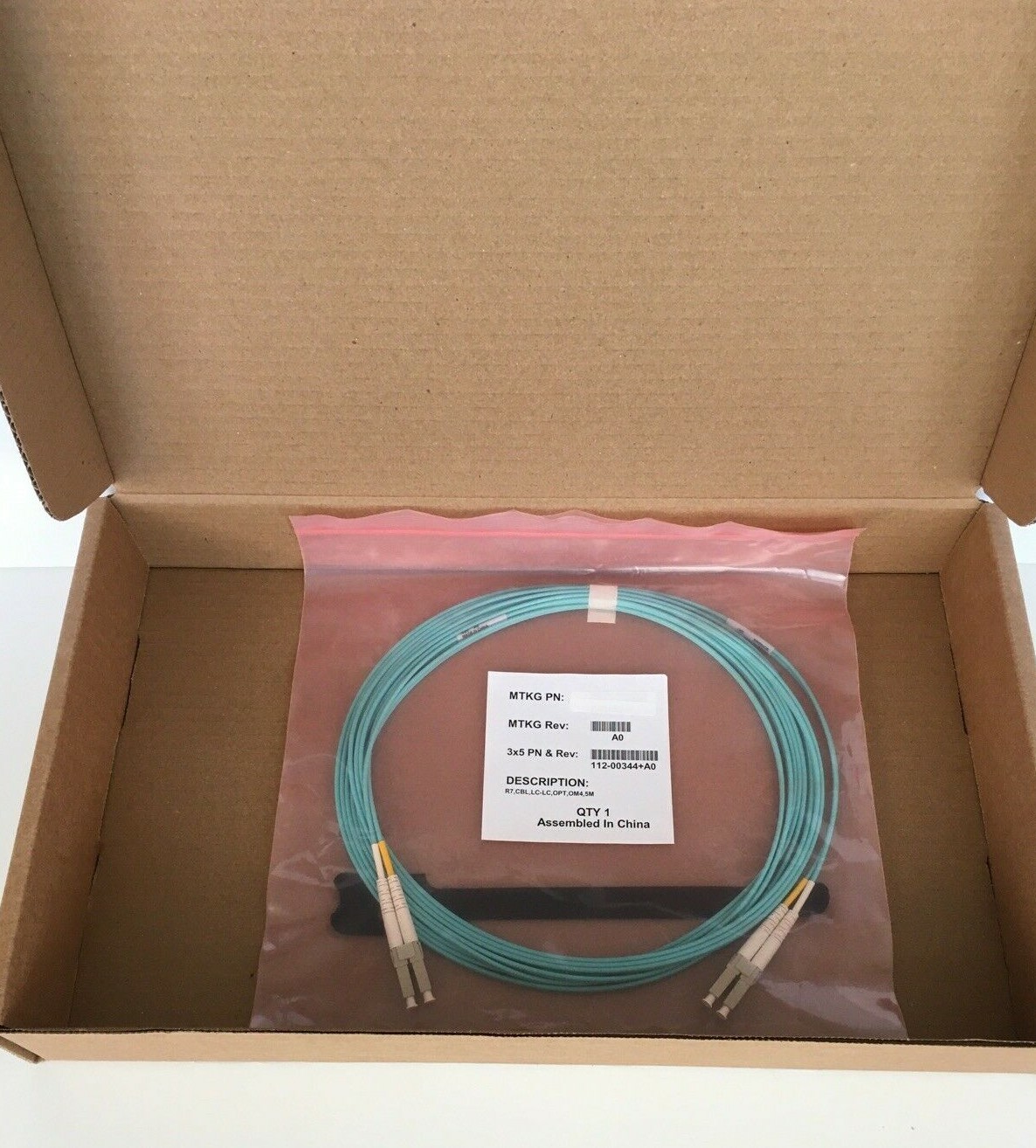 NetApp Cable.Host.Optical.LC/LC,OM4,5m Cable/112-00344+A0 / X-26011-00 ...