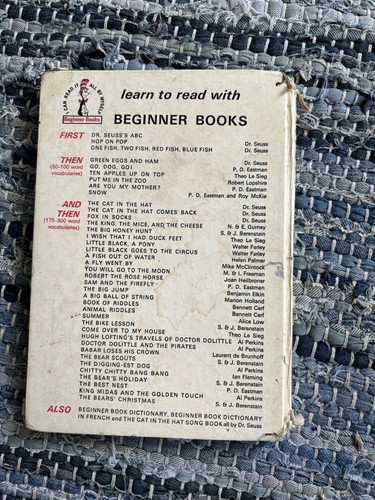 Vintage Book Summer 1963 Alice Low Roy McKie Beginner Books | eBay