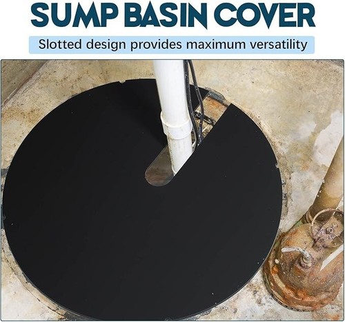 18 in. Sump Pump Basin Lid – Septic Tank Well Cover Plastic | eBay