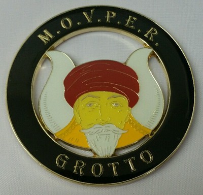 M.O.V.P.E.R. Grotto Cut-Out Car Emblem | eBay
