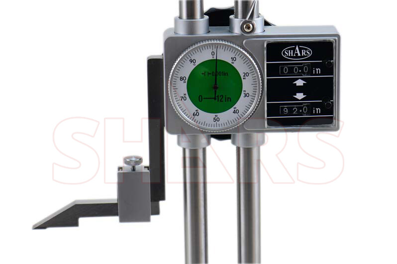 Shars Precision Double Beam 12" Dial Height Gage Carbide .001 New R] | eBay
