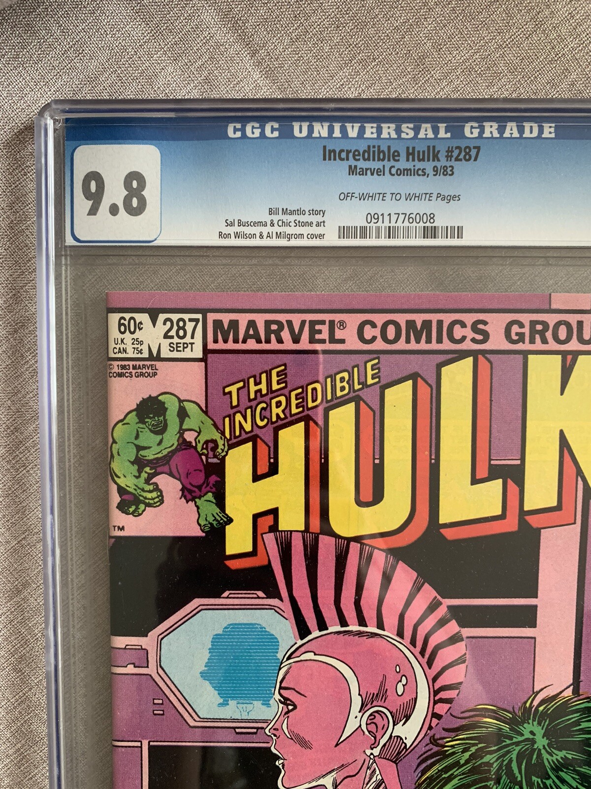 Incredible Hulk 287 Cgc 9.8 | eBay