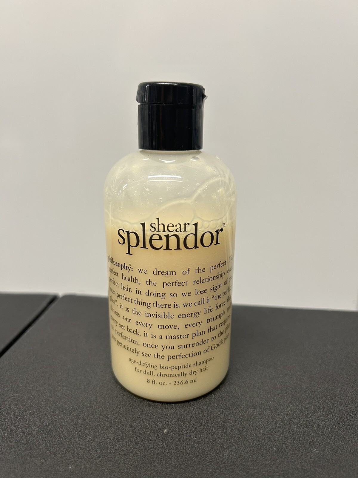 UNSEALED PHILOSOPHY AGE-DEFYING BIO-PEPTIDE SHEAR SPLENDOR SHAMPOO DRY ...