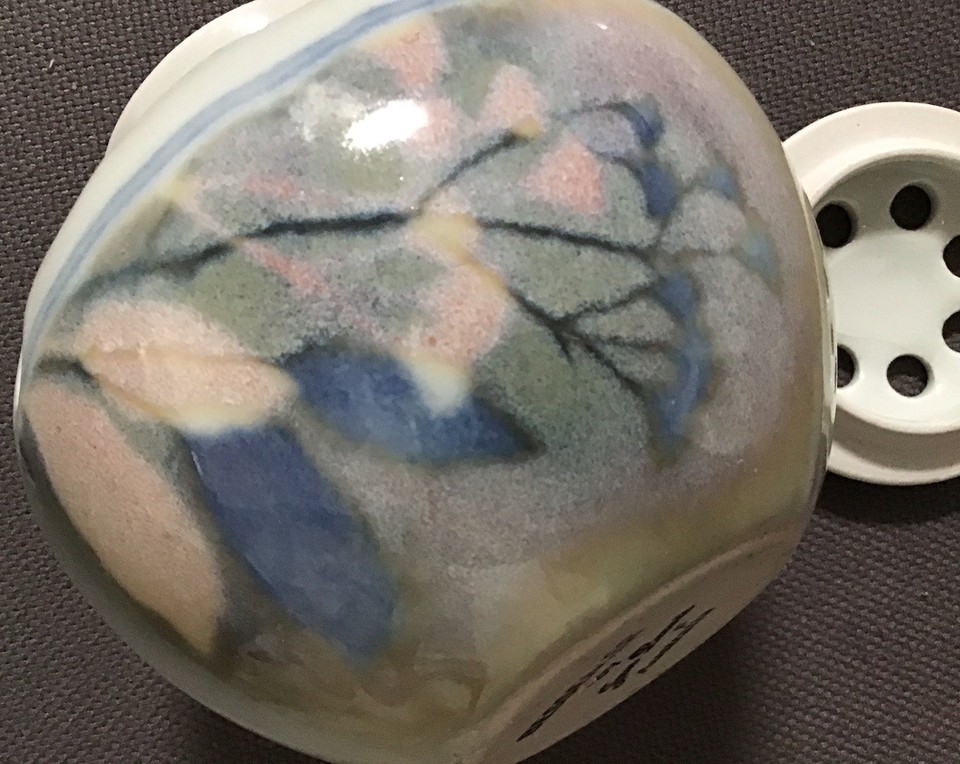 Vintage Bessemer Pottery Vase With Lid Jan Lewis Australia | eBay Australia