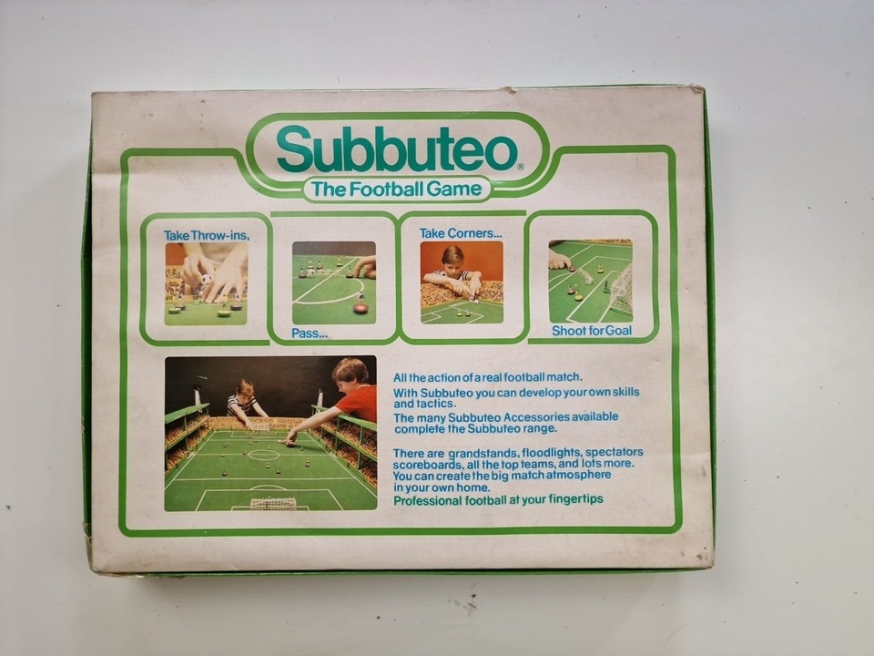 Vintage Subbuteo The Football Game Club Edition 1980s Boxed VGC | eBay UK