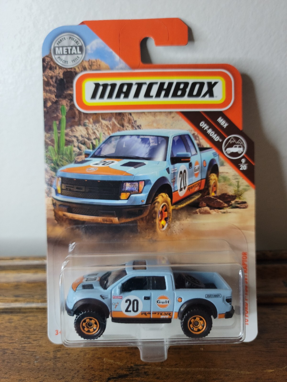 Matchbox Gulf 2010 Ford F-150 SVT Raptor 1/64 Diecast MBX Off Road | eBay